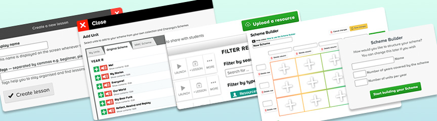 Music Hub tab - Charanga